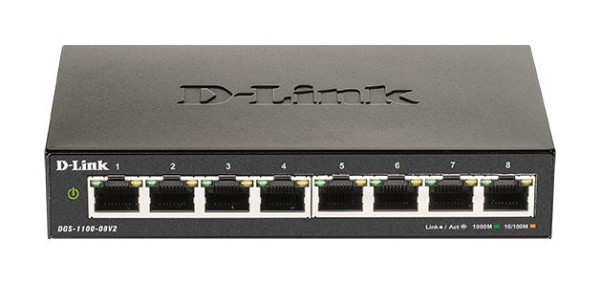 D-Link switch web upravljivi, DGS-1100-08V2 E