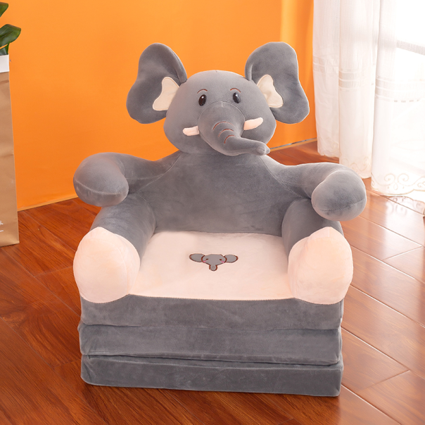 Baby Line Foteljica za decu GREY ELEPHANT B030