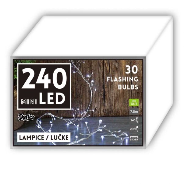 Novogodišnje lampice Mini LED 240L