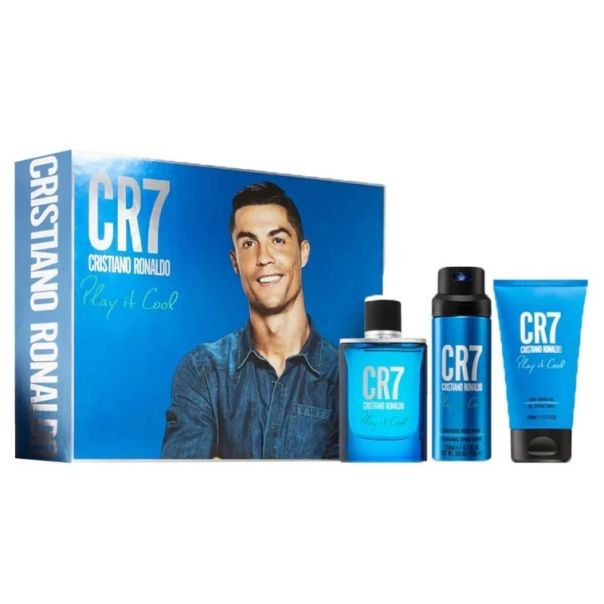 Cristiano Ronaldo CR7 Play It Set (EDT 100ml + SG 150ml + Deo 150ml)