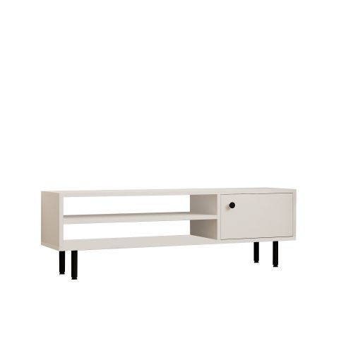 Avila - White White TV Stand OŠTEĆENO