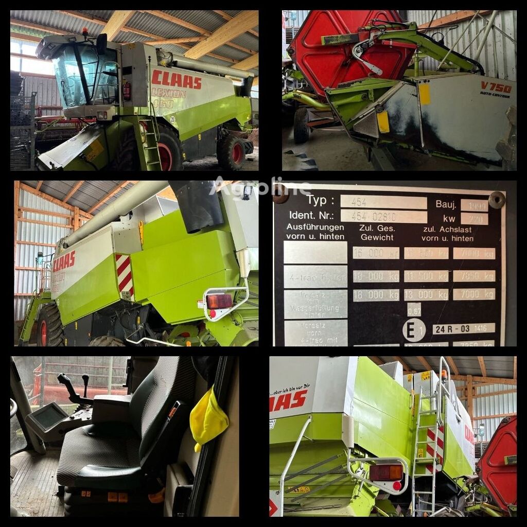 Claas Lexion 460 kombajn za žito