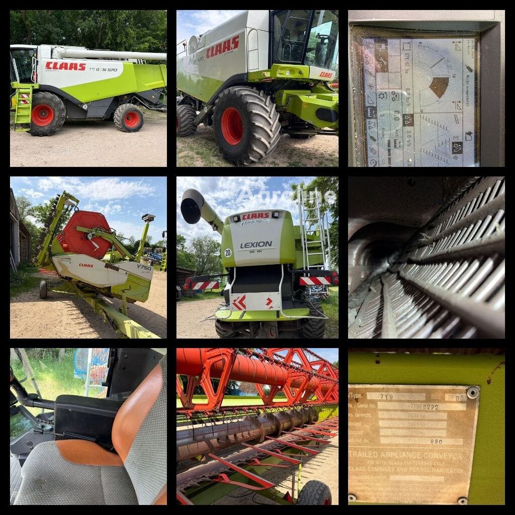 Claas Lexion 570 kombajn za žito