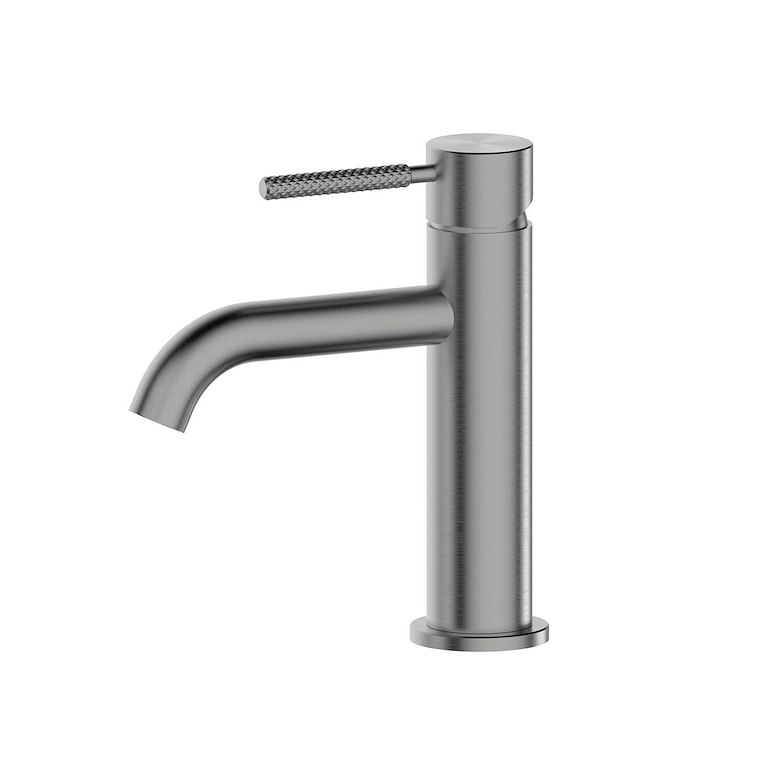Luma baterija za umivaonik gun metal (siva)