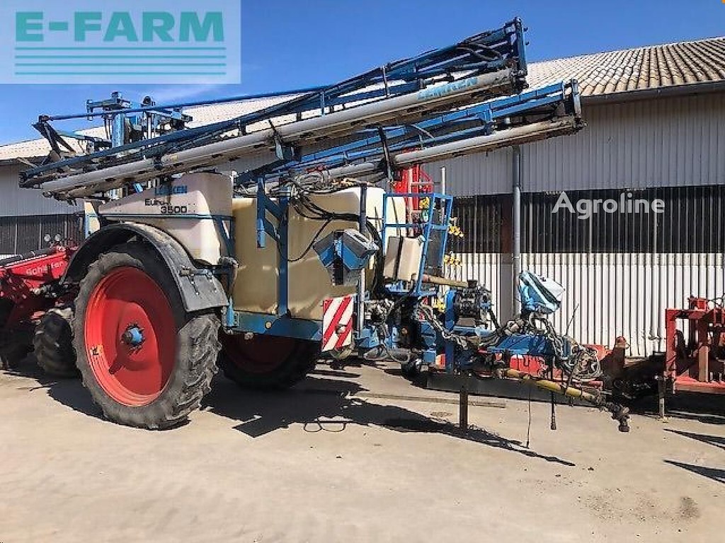 Lemken eurotrain tc 3500 vučena prskalica