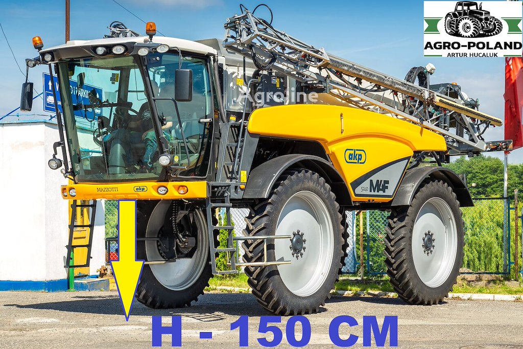 Mazzotti MAF 5240 - 150 CM - 783 H - 2019 ROK - 30 M - GPS samohodna prskalica