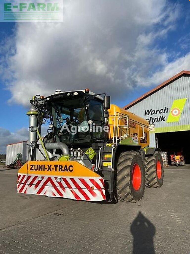Claas xerion 4200 saddle trac rasipači veštačkog đubriva