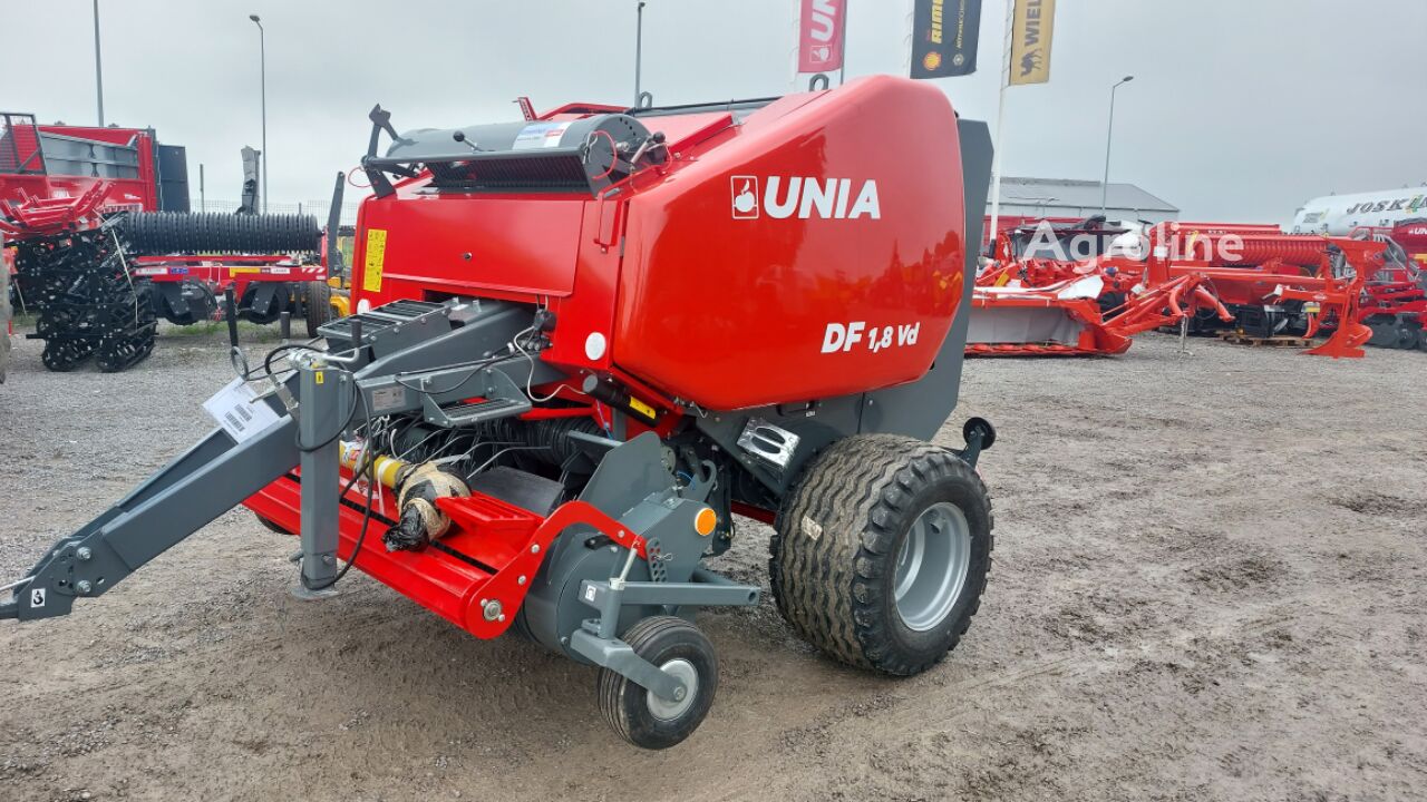 Unia DF 1,8VD DEMO balirka za okrugle bale