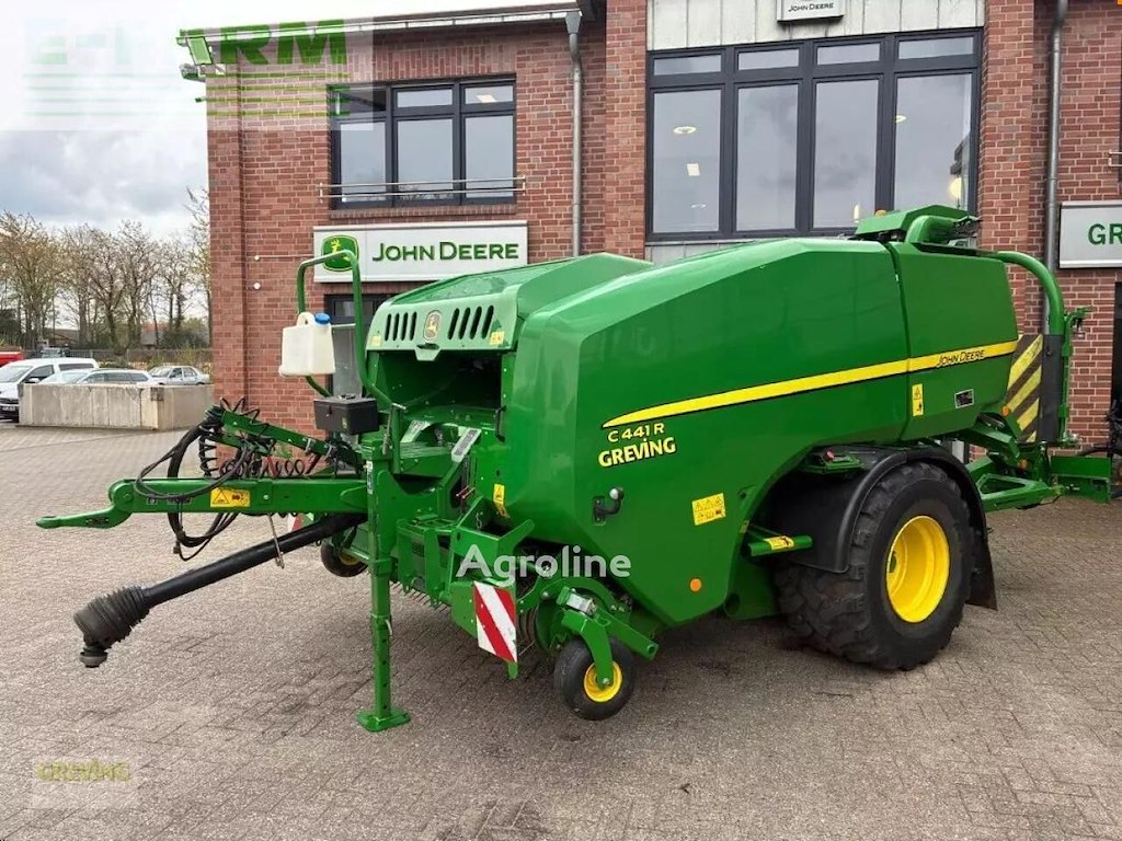 John Deere c441r balirka za okrugle bale