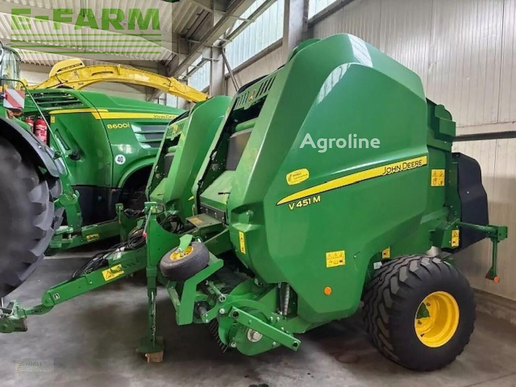 Nova John Deere v451m balirka za okrugle bale