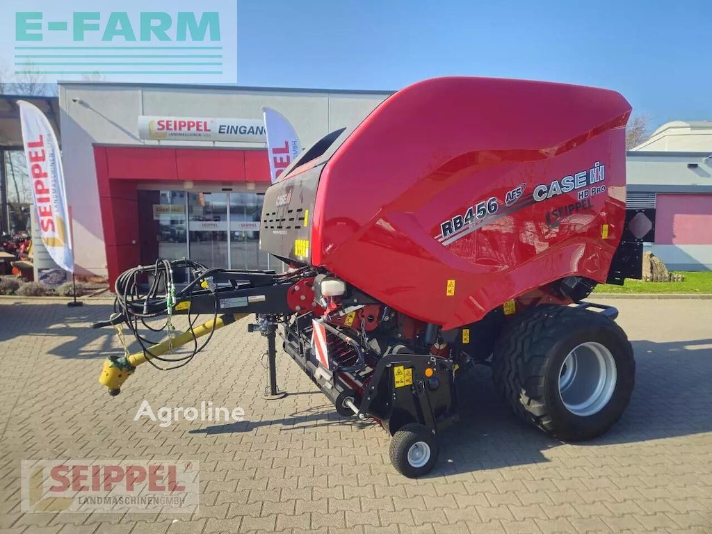 Case IH rb456 hd-pro demo balirka za okrugle bale