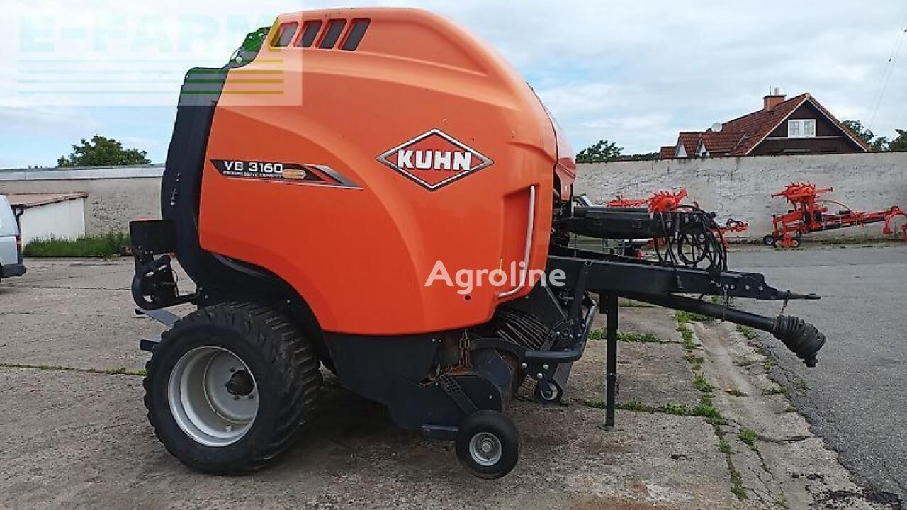 Kuhn vb 3160 oc 14 balirka za okrugle bale