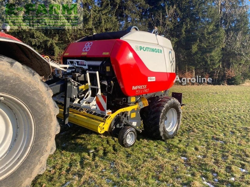 Pöttinger impress 155 v pro balirka za okrugle bale