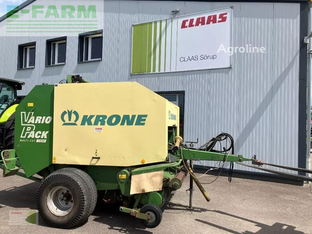 Krone variopack 1500 as balirka za okrugle bale