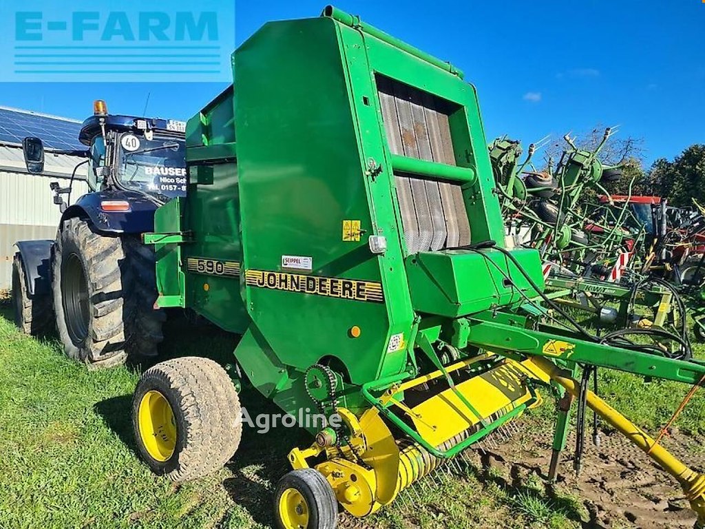 John Deere 590 balirka za okrugle bale