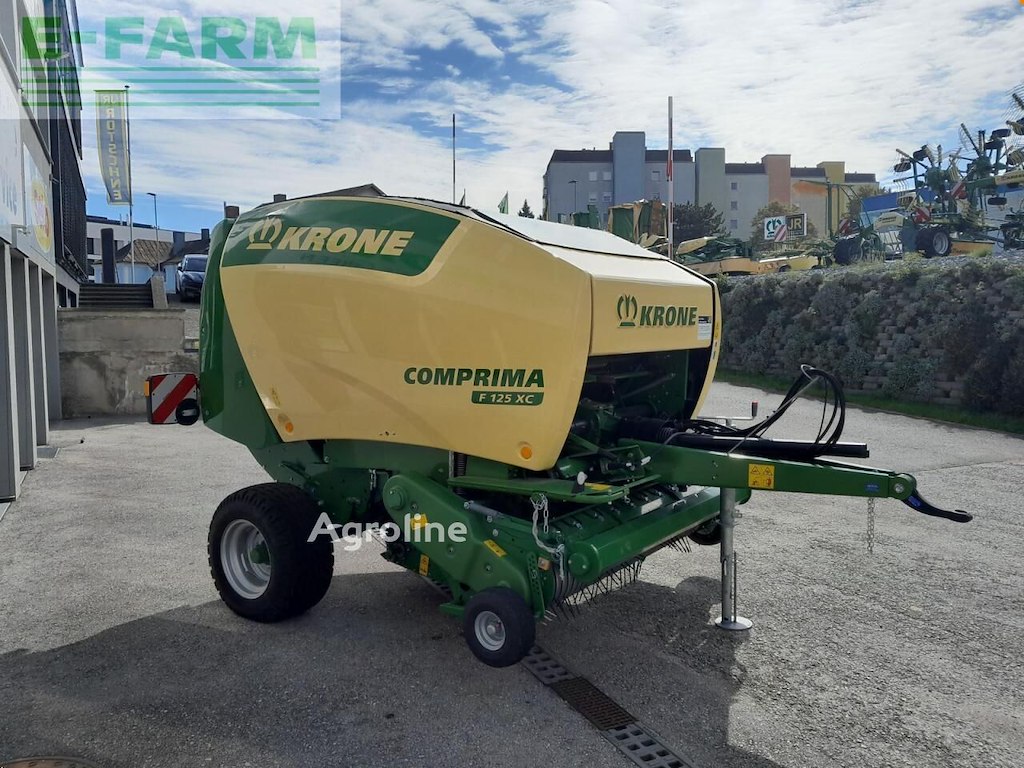 Krone comprima f 125 xc balirka za okrugle bale