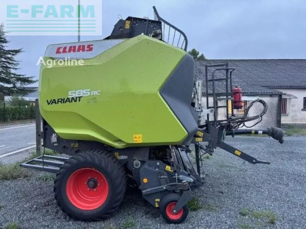 Claas 585 c balirka za okrugle bale