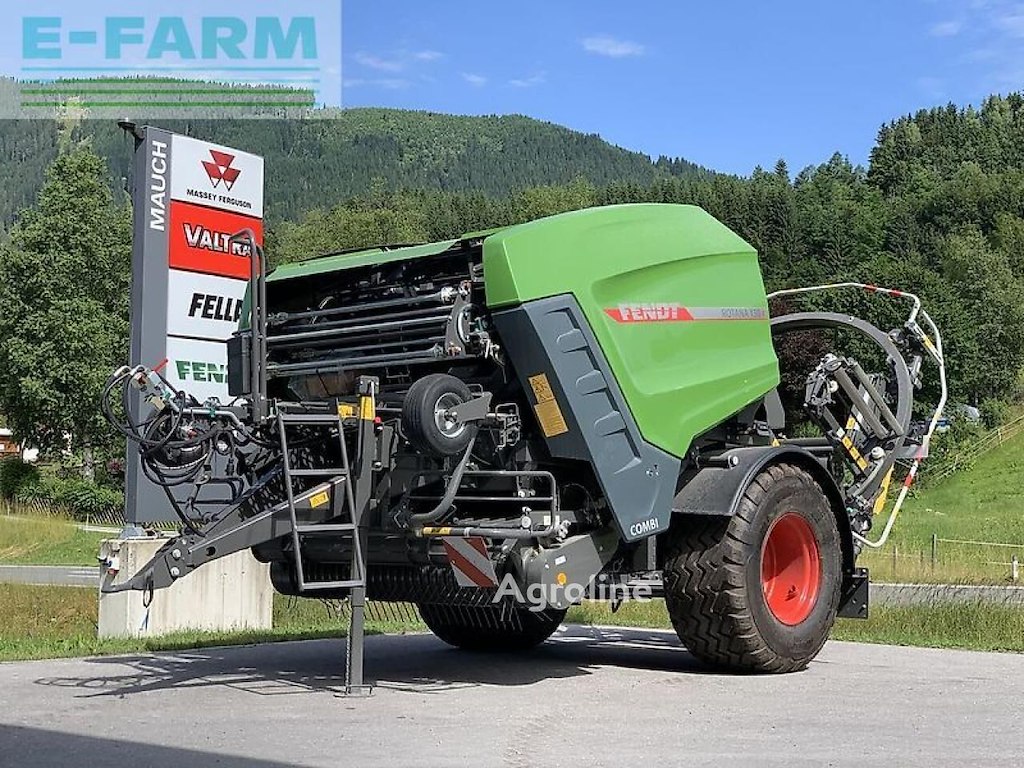 Fendt rotana 130f combi balirka za okrugle bale