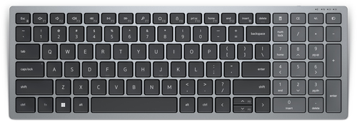 KB740 Pro Plus Compact Multi-device US wireless tastatura siva