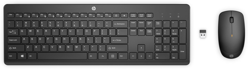 HP ACC Keyboard & Mouse 235 WL, 1Y4D0UT#BED