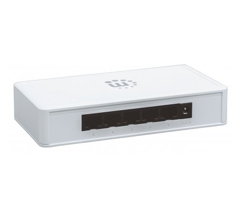 INT MH 5-Port Gigabit Ethernet Switch, Plastic 560696