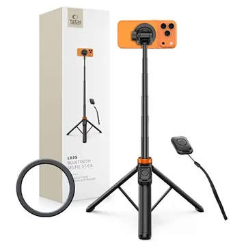 TECH-PROTECT L03S MAGSAFE SELFIE STICK TRIPOD - BLACK