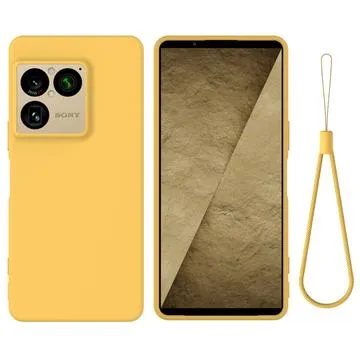SONY XPERIA 1 VIII LIQUID SILICONE CASE WITH HAND STRAP