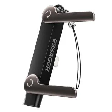 ESSAGER L-SHAPE USB-C TO LIGHTNING ADAPTER WITH FOLDABLE STAND