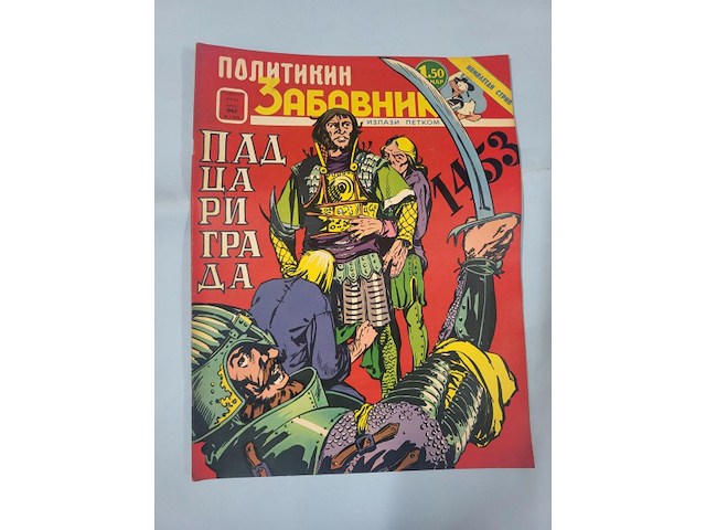 POLITIKIN ZABAVNIK broj 942 MANDRAK. PAD CARIGRADA 1453
