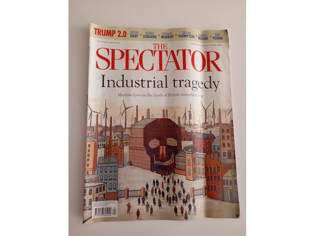 The Spectator Industrial tragedy  january 2025.