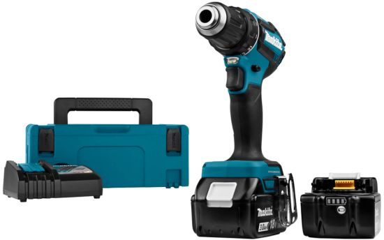 Akumulatorska bušilica - odvijač Makita DDF485RFJ; 18V; 2x3,0 Ah