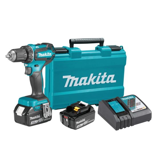 Akumulatorska bušilica - odvijač Makita DDF485RFE; 18V; 2x3,0 Ah