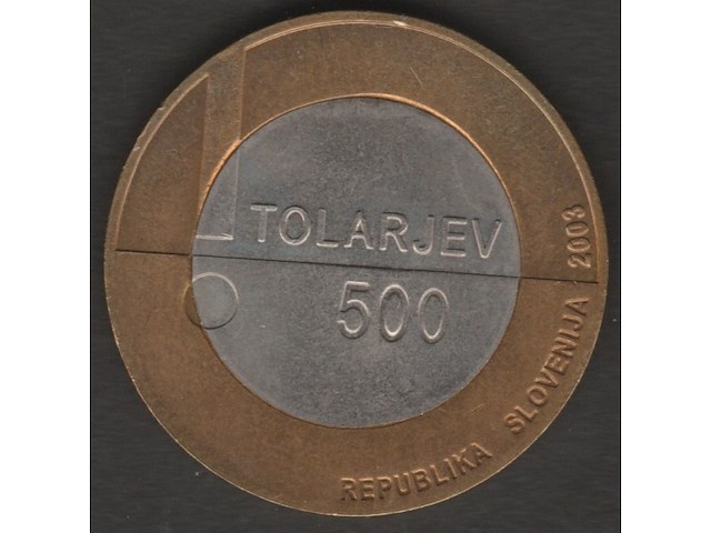 500 Tolarjev - 2003 - Slovenija