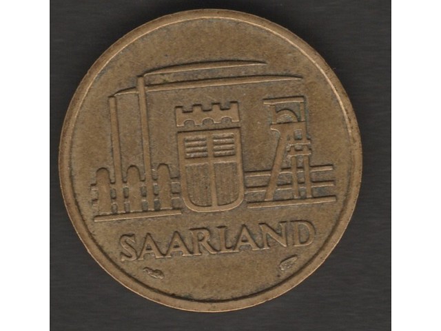 20 Franken - 1954 - Saarland