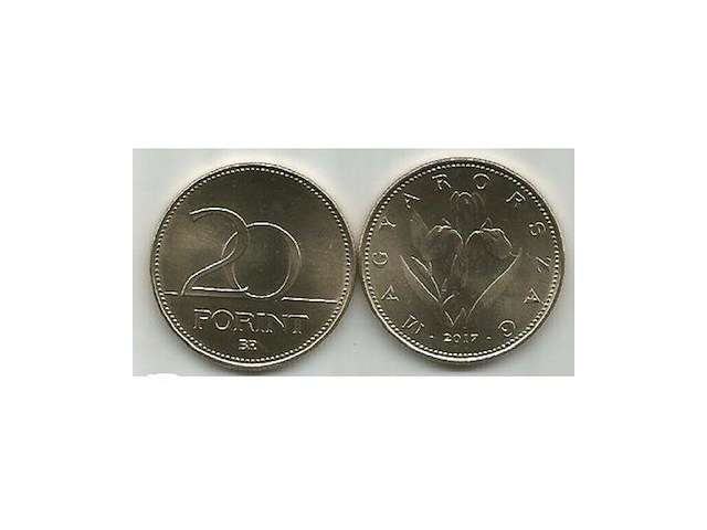 MADJARSKA 20 forint 2017 UNC