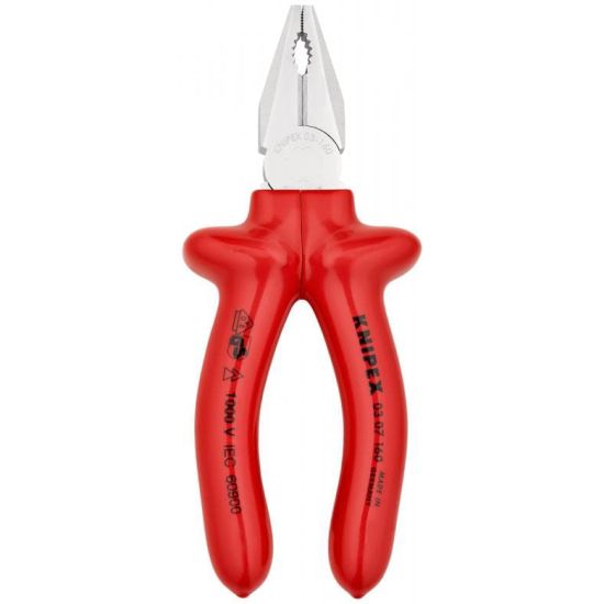 Knipex izolovana kombinovana klešta 160mm (03 07 160)