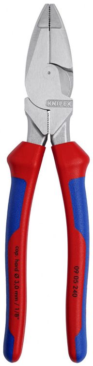 Knipex kombinovana klešta za kablove Lineman 240mm - hromirana (09 05 240)