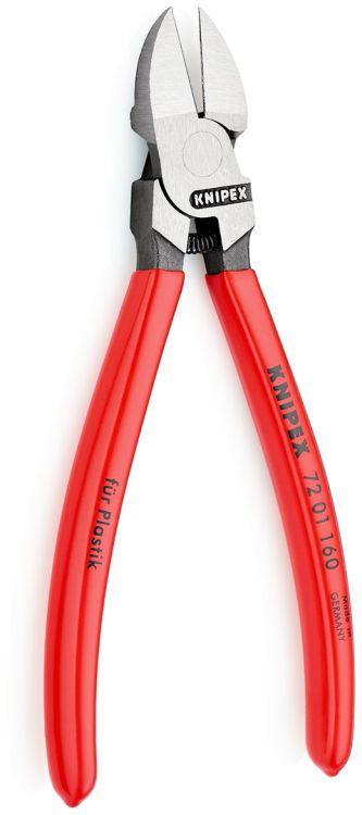 Knipex dijagonalne sečice za sečenje plastike 160mm - u blister pakovanju (72 01 160 SB)