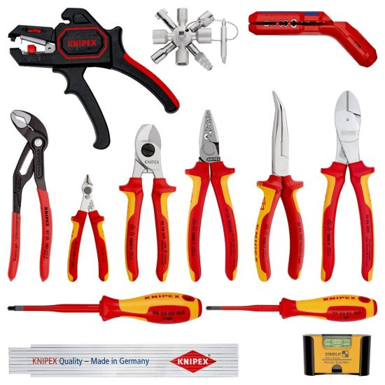 Knipex 13-delni dopunski set alata "Electro 2" (00 20 90 V02)