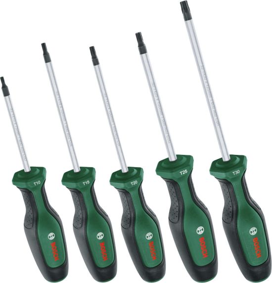 Bosch 5-delni set torx odvijača (1600A02BX6)