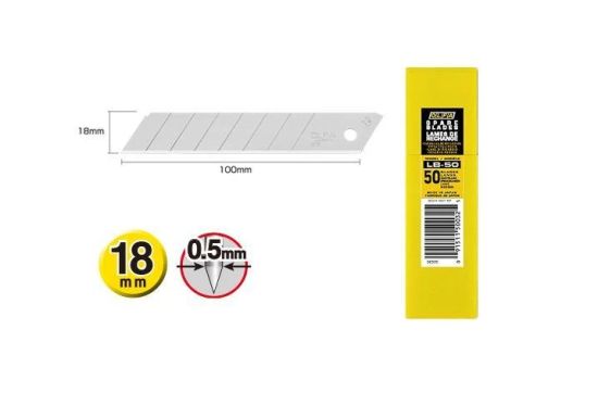 OLFA LB-50 nožići za skalpel 18mm pakovanje od 50 komada