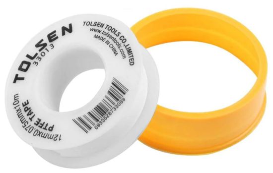 Tolsen teflon traka 12mm x 0,075 mm x 10m x 0,35g / cm³ (33013)