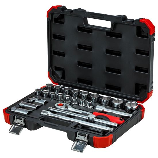 Set nasadnih ključeva 1/2" 24-delni u koferu GEDORE (R69003024)