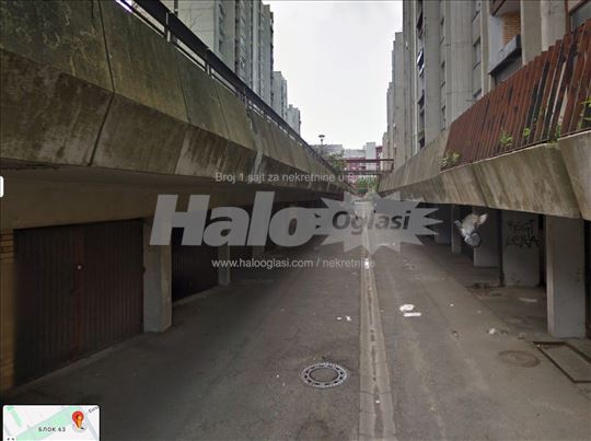 Garaža 17 m² u Gandijevoj ulici, blok 63, NBG