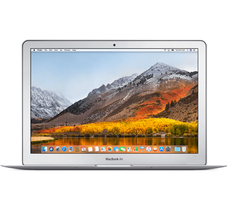 Macbook air 2017/i5-1.8ghz/8gb/250ssd/13inca 1440×900/svetle