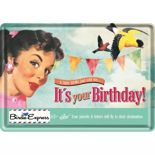 Nostalgic-Art razglednica – It’s Your Birthday