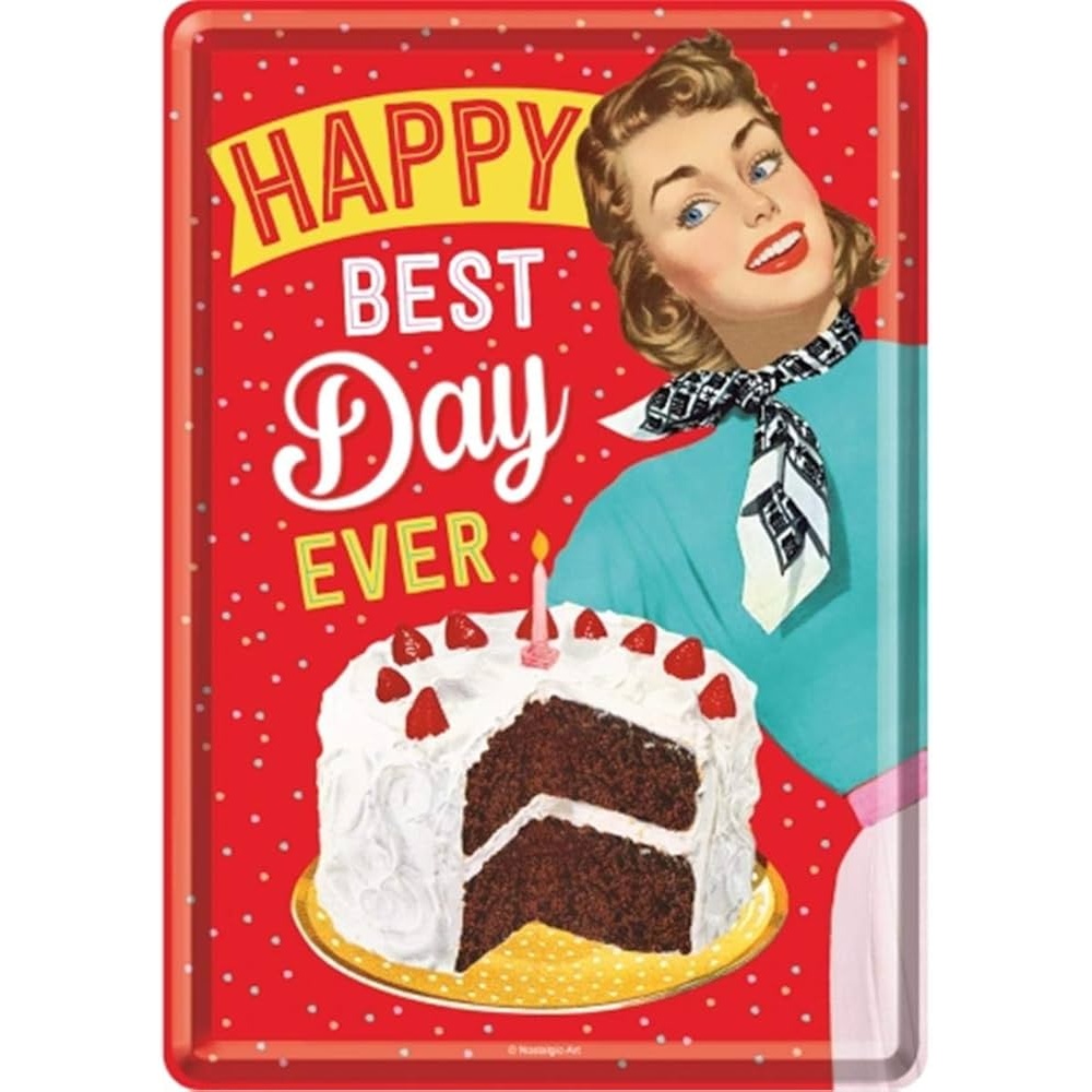 Nostalgic-Art razglednica – Happy Best Day
