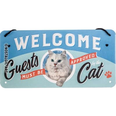 Nostalgic-Art metalna dekorativna tabla viseći – Welcome Guests