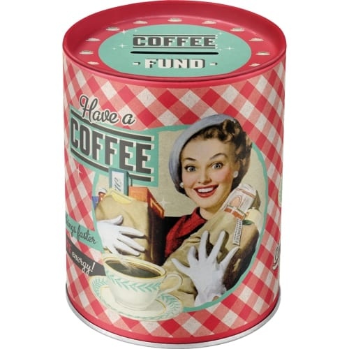Nostalgic-Art dekorativna kutija za novac – Coffee
