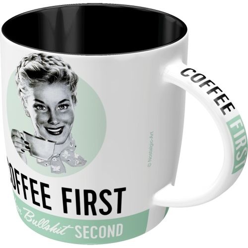 Nostalgic-Art poklon šolja – Coffee First